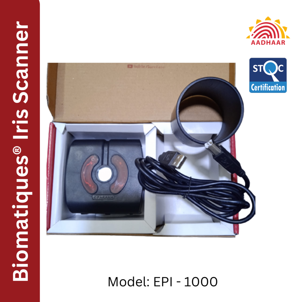 Biomatiques® Iris Scanner EPI-1000 - SureEase®